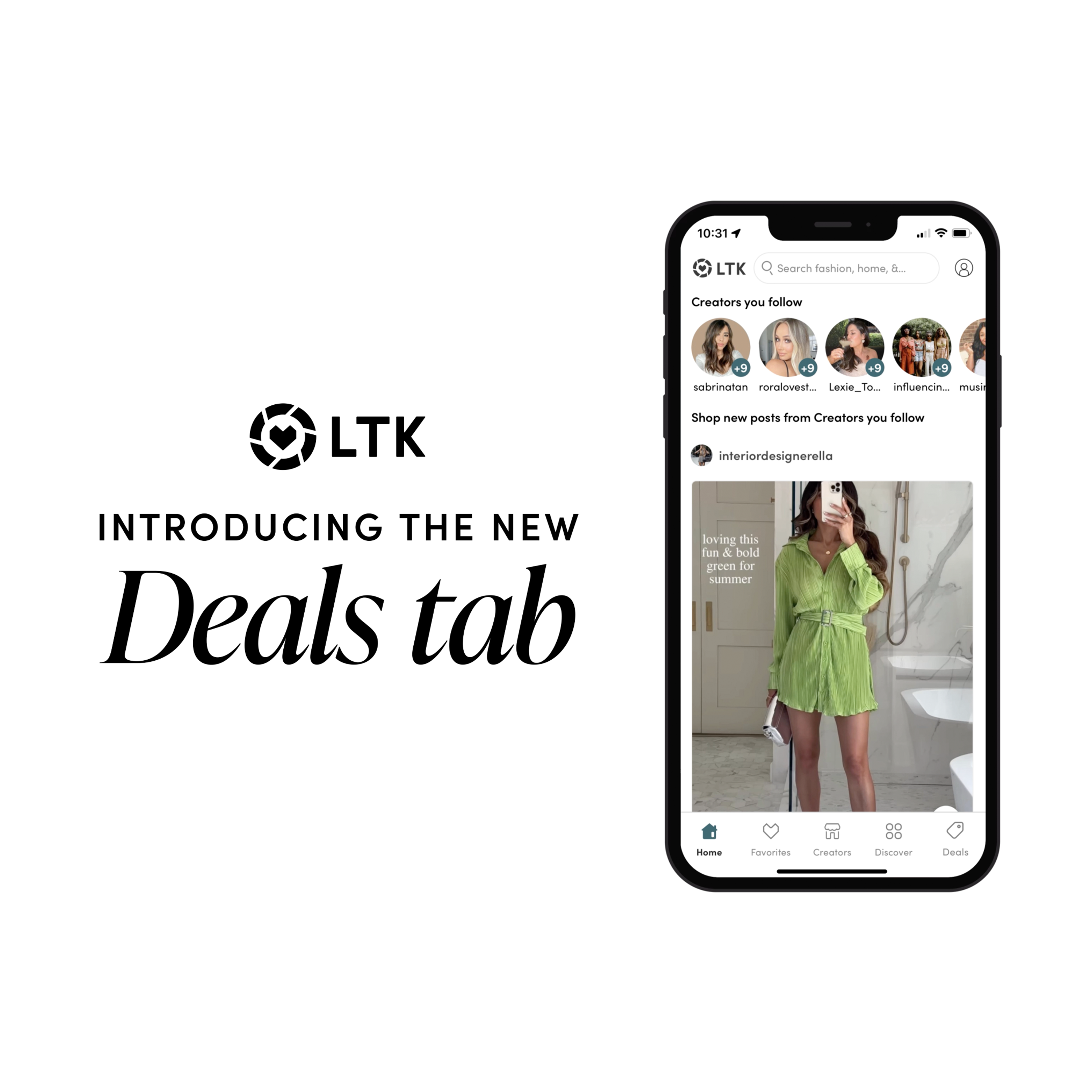 LTK Creator Guided Shopping App Launches Dedicated Destination for Deals to Shop Creators’ Top ...
